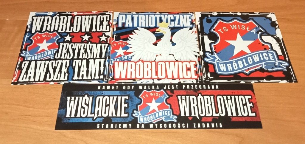 Vlepki wlepki Wisła Kraków Wróblowice | Kraków | Kup teraz na Allegro ...