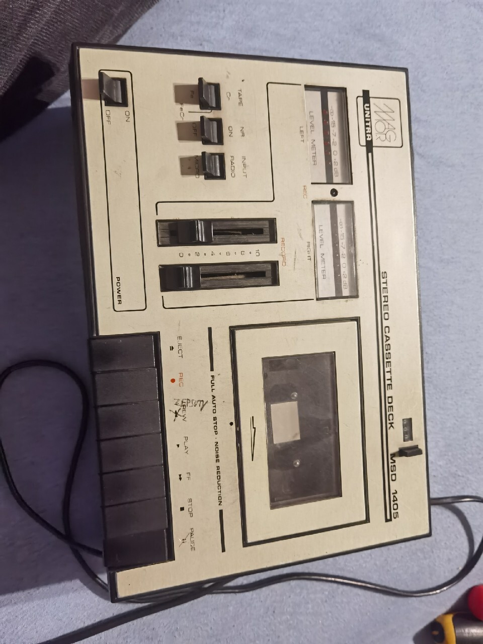 Unitra Msd 1405 Magnetofon - Niska cena na Allegro.pl