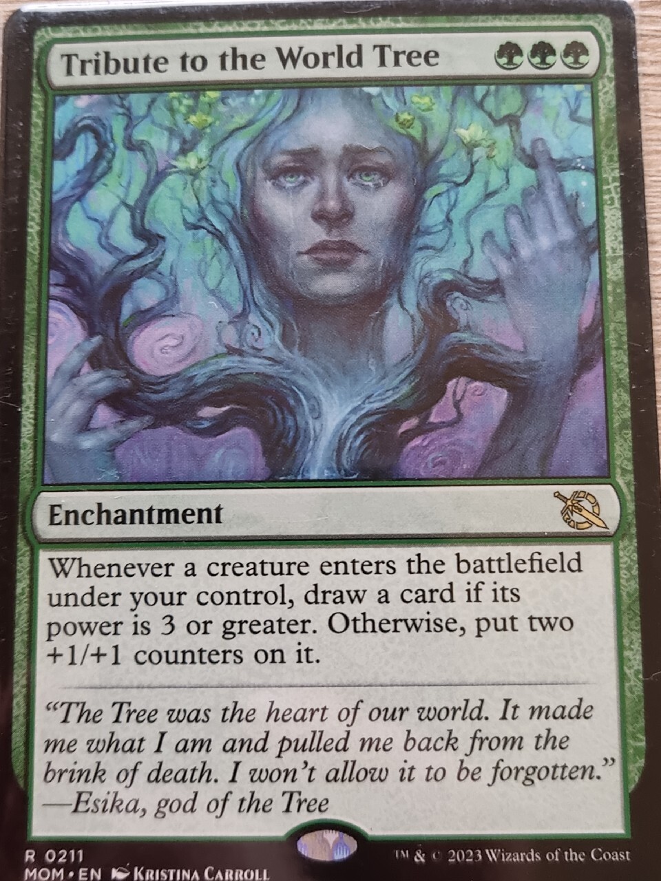 Tribute to The World Tree MTG Magic The Gathering | Jaworzno | Kup ...