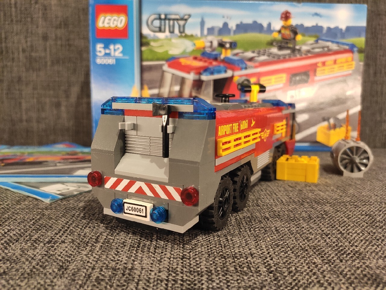 Lego 60061 lotniskowy wóz strażacki straż pożarna | Opalenica | Kup ...