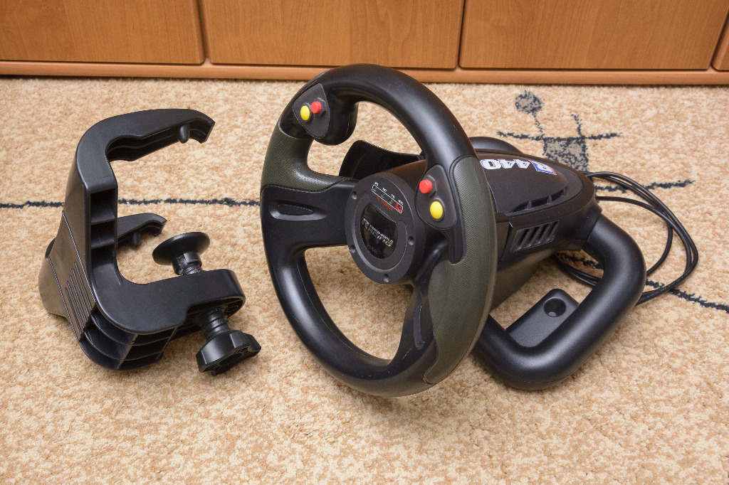 Kierownica Force Feedback Saitek R440 | Warszawa | Kup teraz na Allegro ...