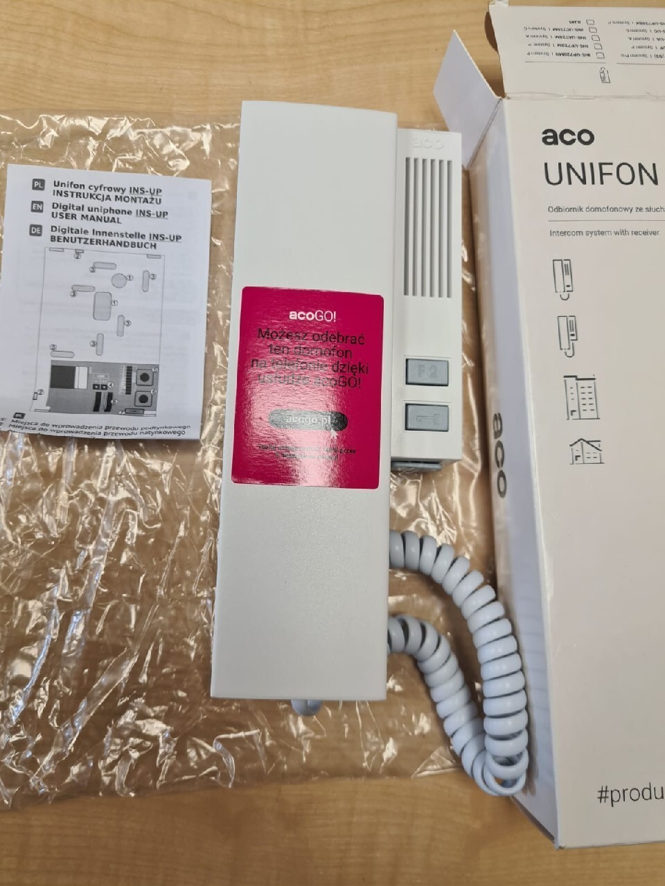 Domofon Aco w Domofony i wideodomofony - Allegro.pl