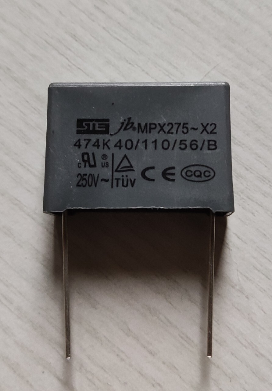 kondensator X2 polipropylenowy 474k (470nF) 275V | Wiktorów | Kup teraz ...