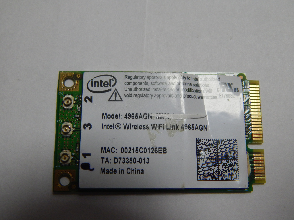 Karta Wifi miniPCIe Link 4965AGN MM2 2 4G 5G | Opoczno | Kup teraz na ...