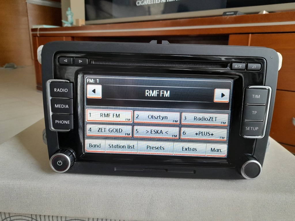 VW RCD 510 radio mp3 bluetooth t5 passat b6 jetta | Koszalin | Kup ...
