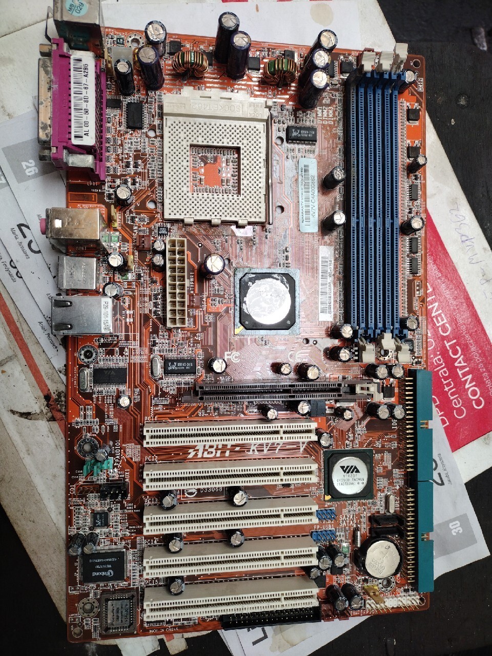 Abit kv7-v socket 462 agp | Michałów-Reginów | Licytacja na Allegro ...