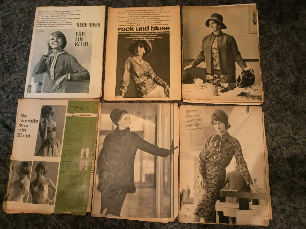 Zurnale wykroje mody od lat 60-tych | Piotrków Tryb. | Kup teraz na ...