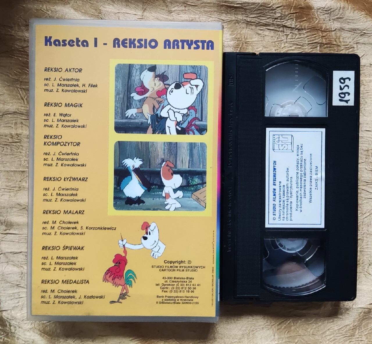 REKSIO ARTYSTA !!! Kaseta VHS video | Lubliniec | Kup teraz na Allegro ...