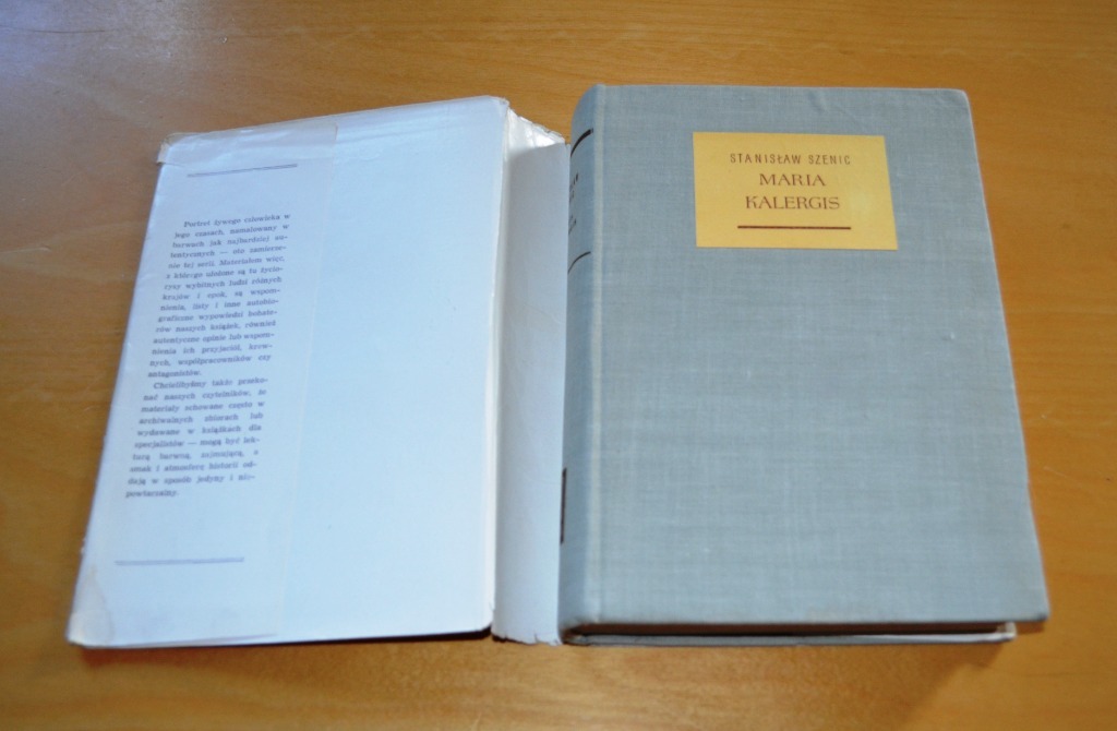 Maria Kalergis biografia Stanisław Szenic wyd II | Warszawa | Kup teraz ...