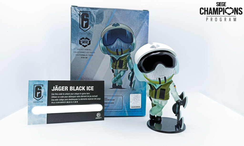 Rainbow Six Siege Jager Black Ice Chibi - Unikat! | Głubczyce | Kup ...