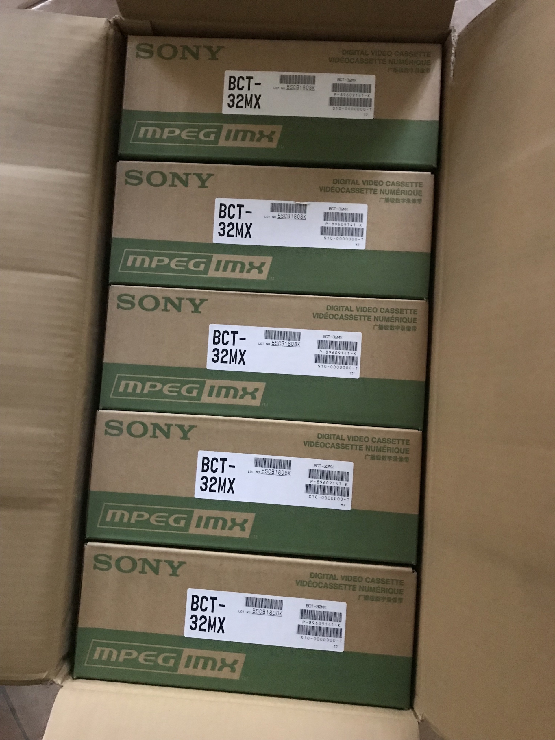 Kasety Sony MPG IMX BCT-32MX | Warszawa | Kup teraz na Allegro Lokalnie