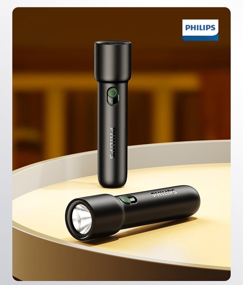 Latarka Philips LED na akumulator | Dubidze | Kup teraz na Allegro Lokalnie