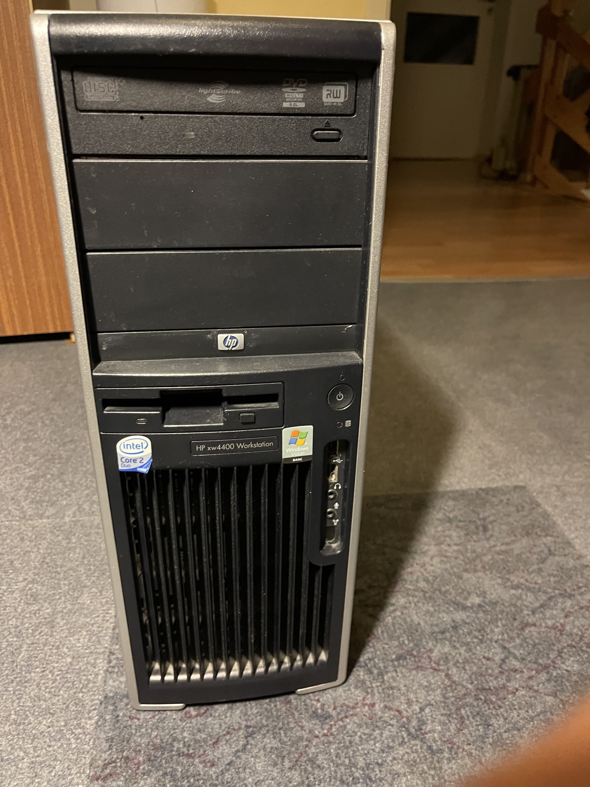 Komputer HP xw4400 workstation Core 2 duo 4GB | Gdynia | Kup teraz na ...