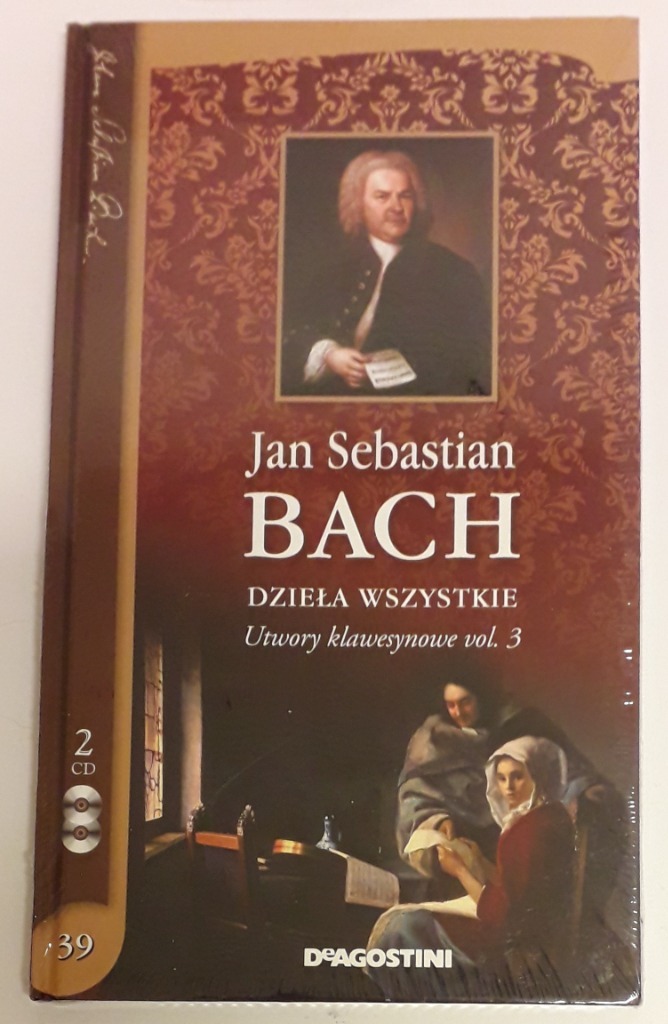 Jan Sebastian BACH 39 Utwory klawesynowe vol. 3 | Kraków | Kup teraz na ...