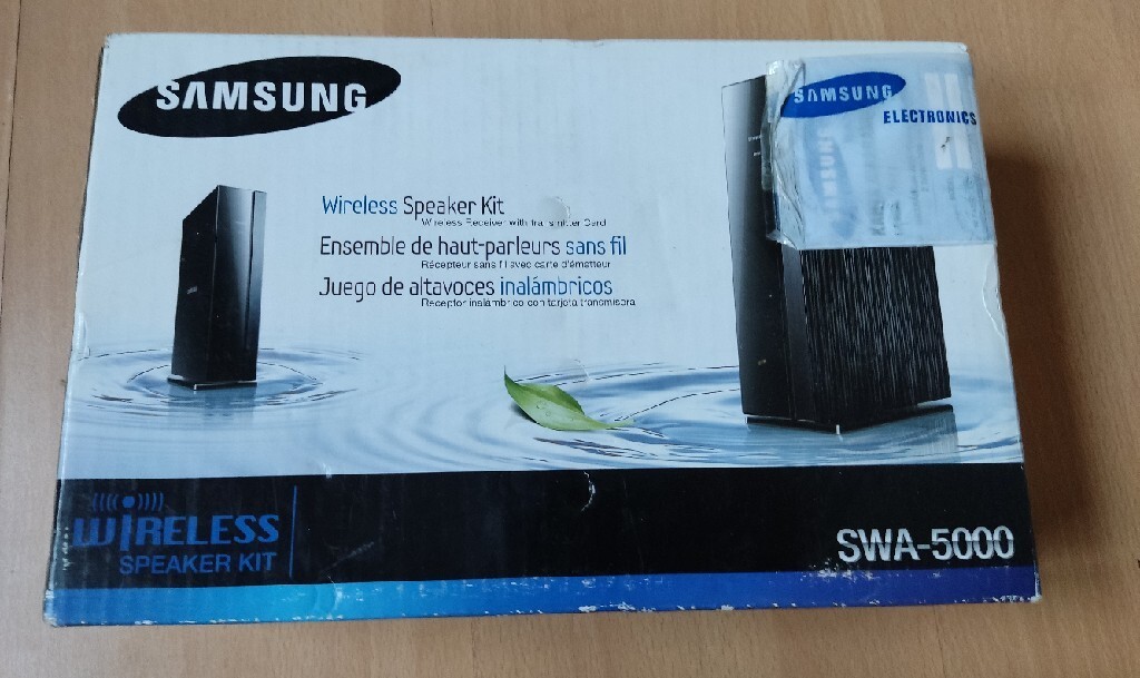 Samsung SWA - 5000 wireless speaker kit | Wrocław | Kup teraz na ...