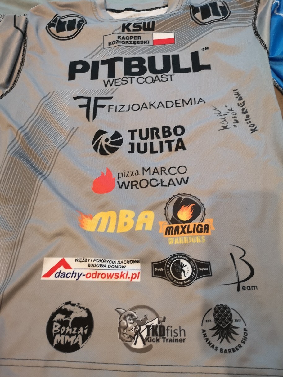 Koszulki zawodników KSW | Wrocław | Kup teraz na Allegro Lokalnie