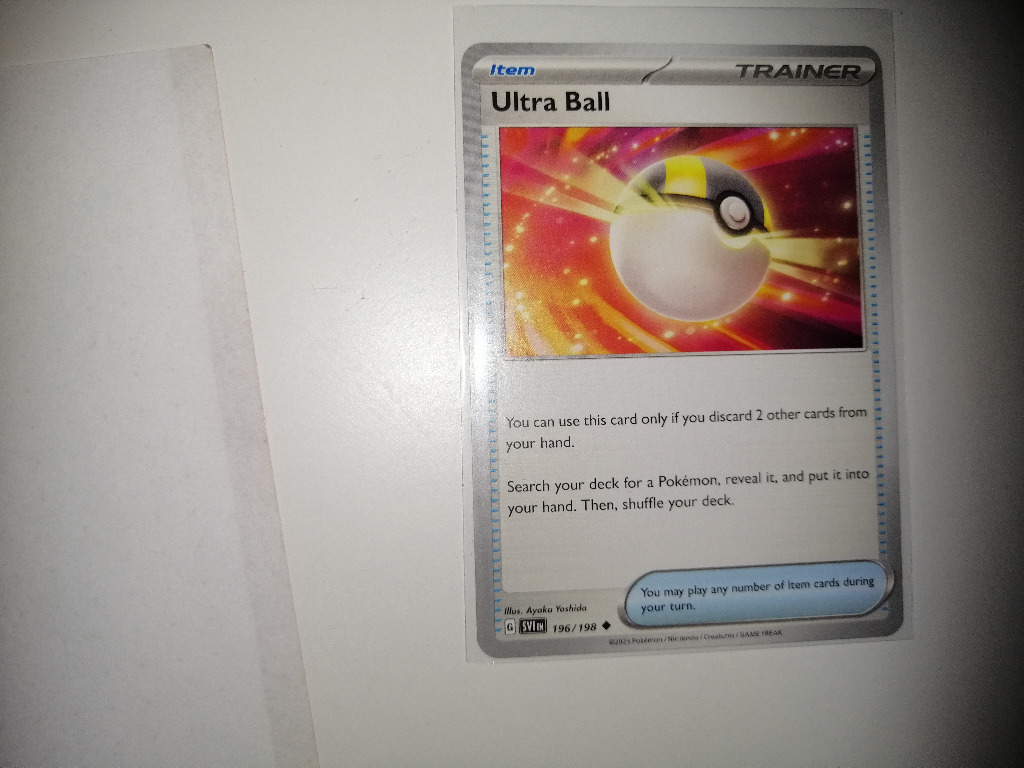 Karta Pokemon Ultra Ball (SVI 196) | Tczew | Kup teraz na Allegro Lokalnie