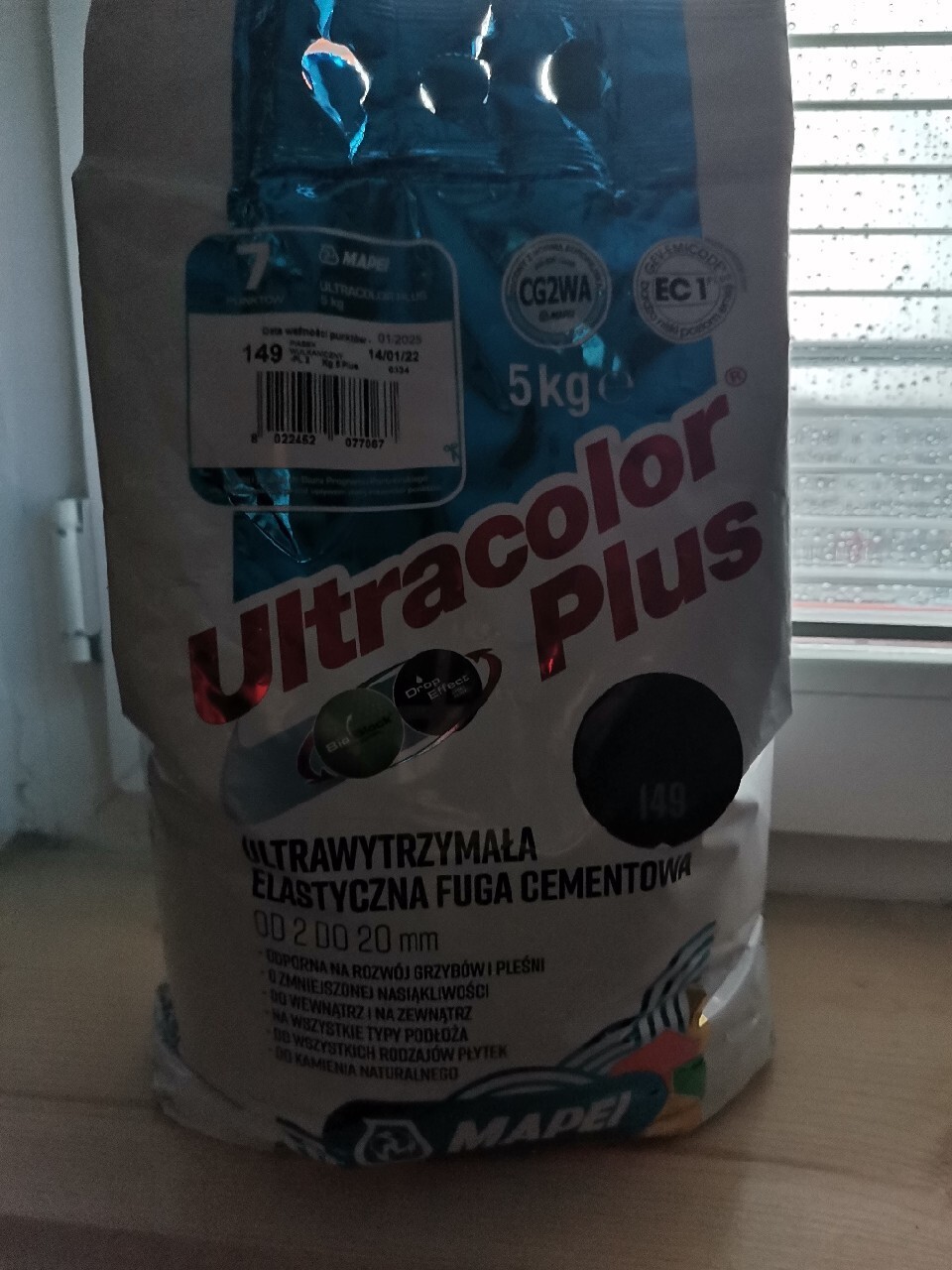 Fuga cementowa Mapei 5kg 149 piasek wulkaniczny | Katowice | Ogłoszenie ...