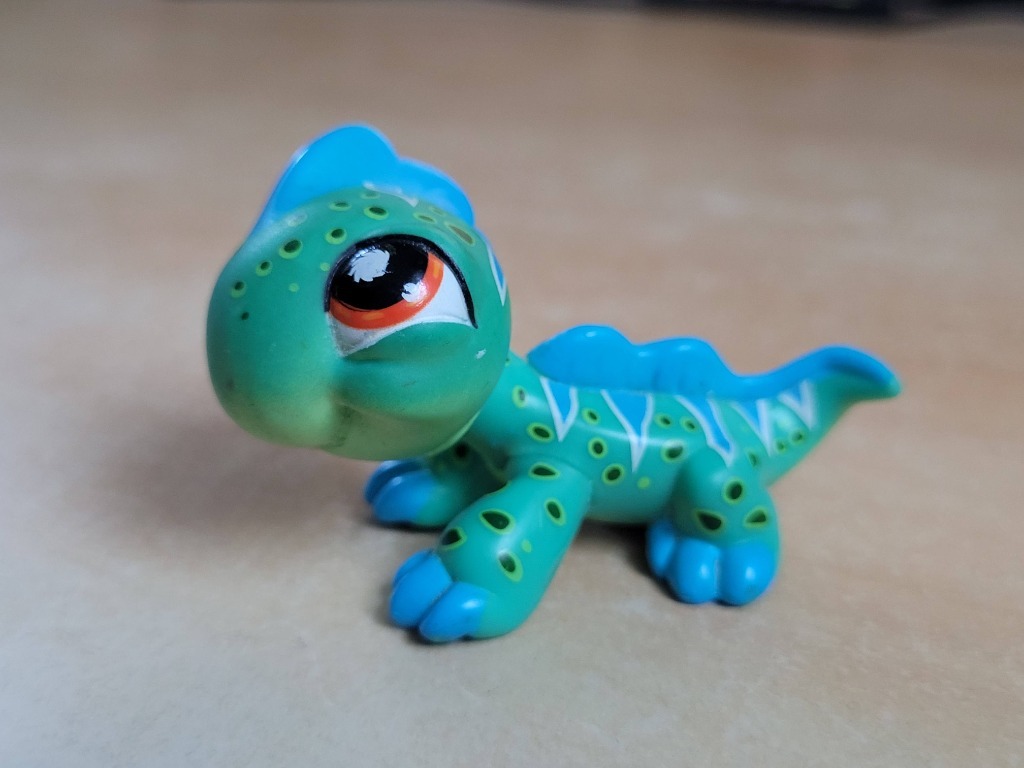 LPS Littlest Pet Shop jaszczurka iguana #906 | Środa Wielkopolska | Kup ...