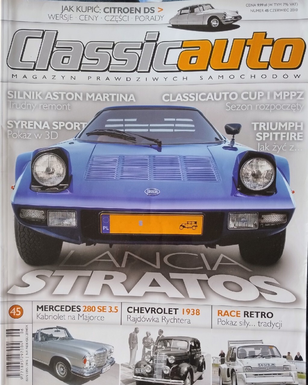 Magazyn Classicauto numer 45 czerwiec 2010 | Warszawa | Kup teraz na Allegro Lokalnie