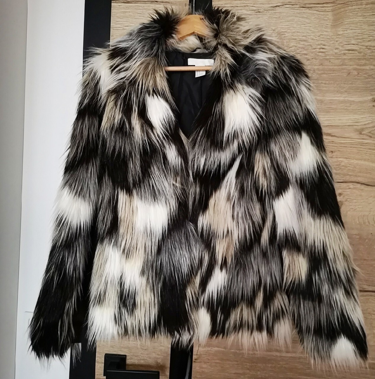 Kurtka z imitacji futra, futerko sztuczne H&M 38 M | Gdynia | Kup teraz ...