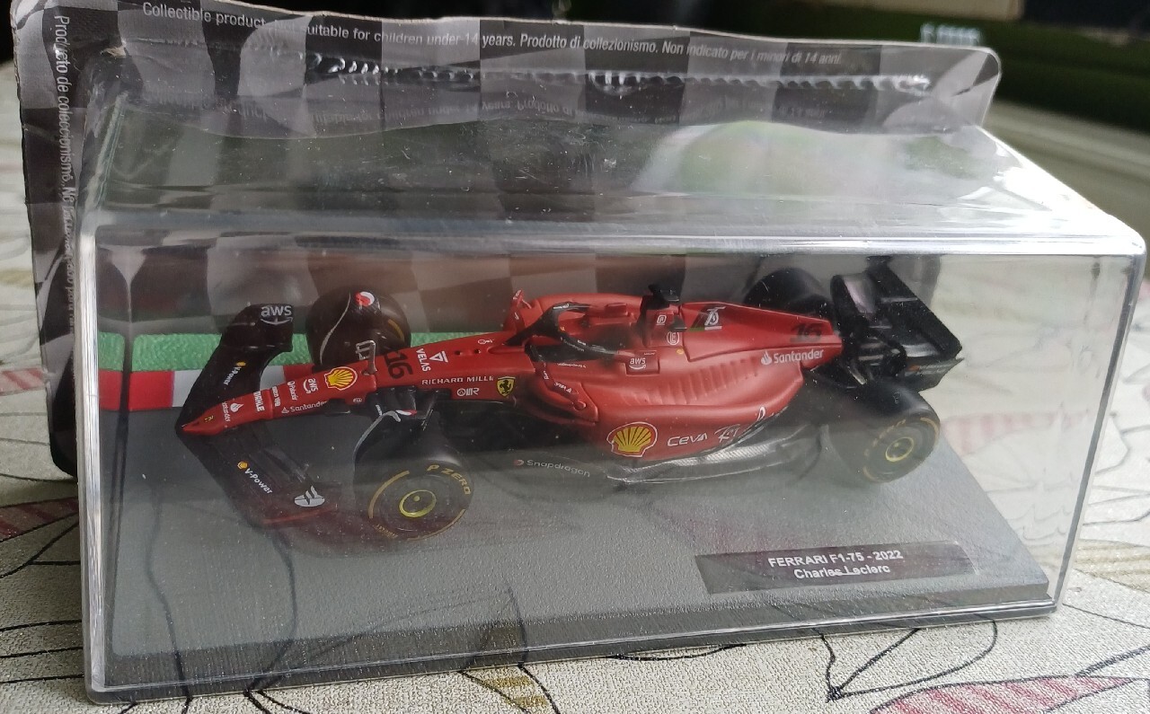 Kolekcjonerski Racing Cars legendarne bolidy Formuły 1 Ferrari F175 ...