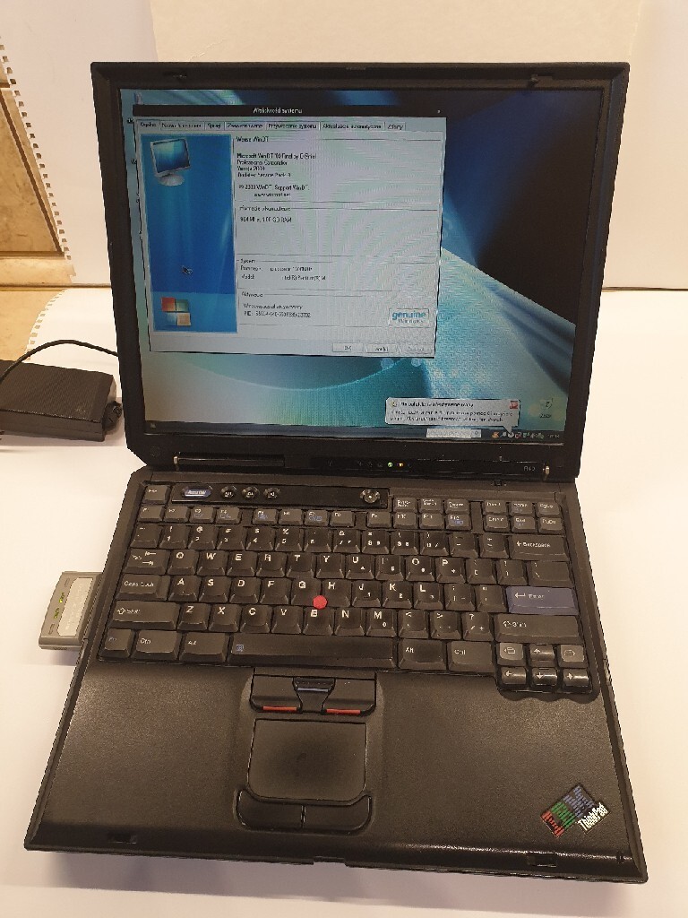 Laptop IBM ThinkPad R40 | Warszawa | Kup teraz na Allegro Lokalnie