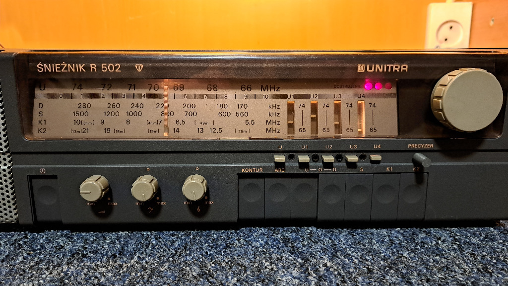 RADIO UNITRA DIORA ŚNIEŻNIK R502 NOWY UKF | Józefów | Kup teraz na ...