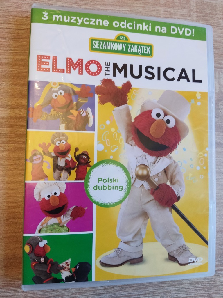 Elmo Musical – część 1 – trzy muzyczne odcinki na DVD | Warszawa | Kup ...