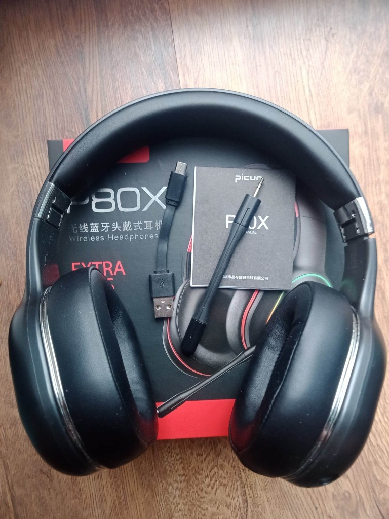 Słuchawki nauszne Picun P80X | Lublin | Kup teraz na Allegro Lokalnie