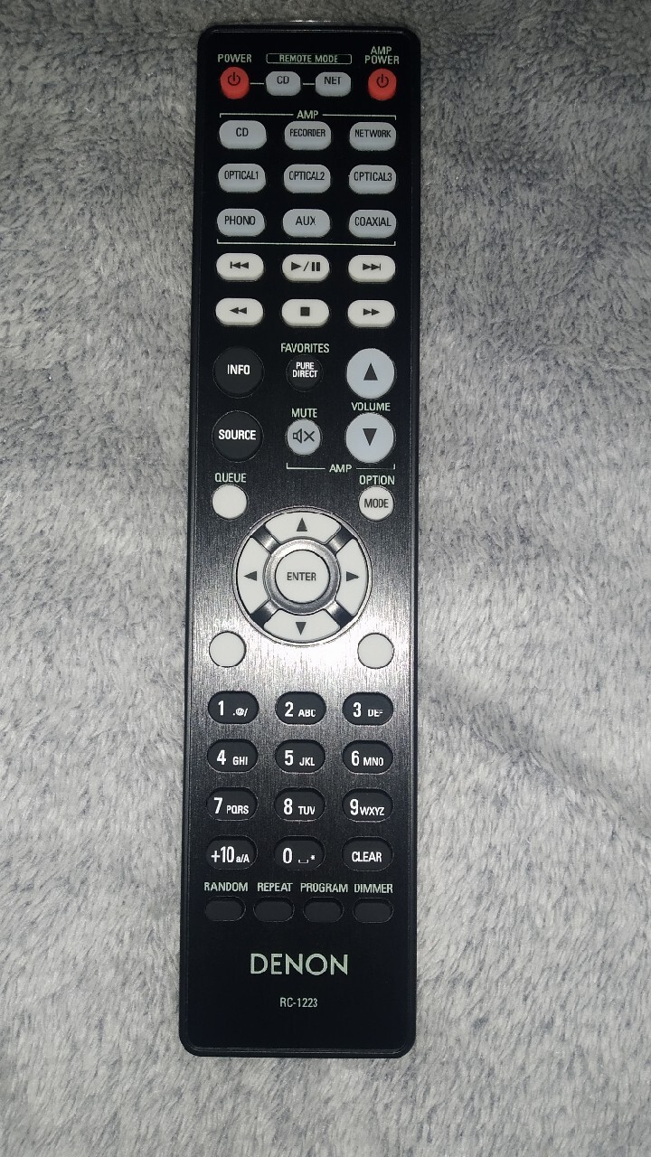Denon RC-1223 pilot 1 szt. | Gdańsk | Kup teraz na Allegro Lokalnie