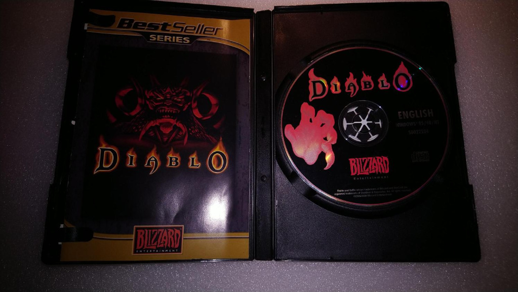 Gra diablo 1 pc cd-rom pierwsza część serii | Białystok | Kup teraz na ...