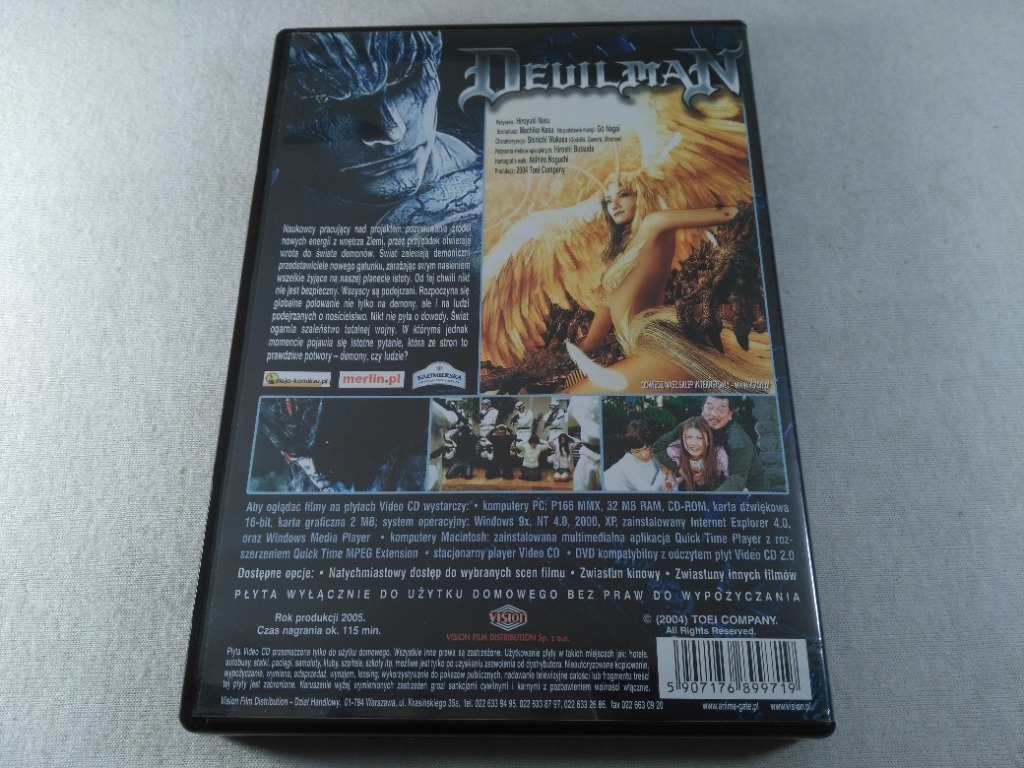 Film VCD - Devilman | Wrocław | Kup teraz na Allegro Lokalnie