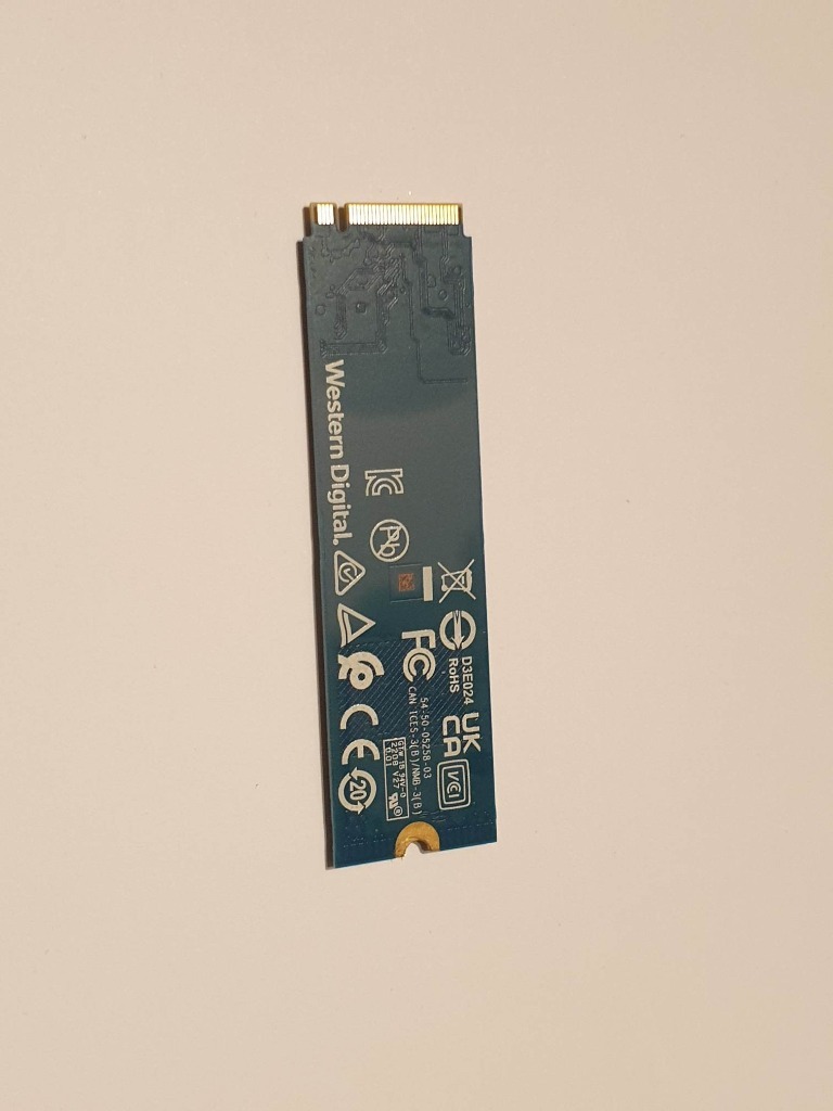 NOWY Dysk SSD 512Gb WDC PC SN540 NVMe M.2 PCIe | Warszawa | Ogłoszenie ...