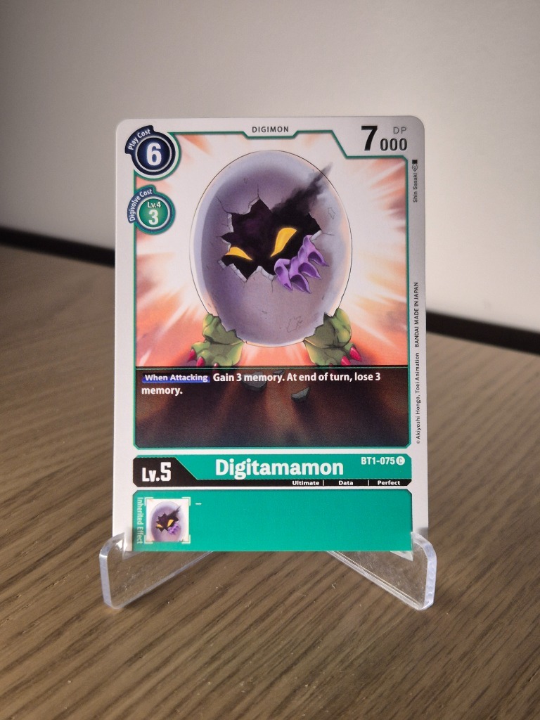 Karta Digimon TCG: Digitamamon (BT1-075) | Gostyń | Kup teraz na ...