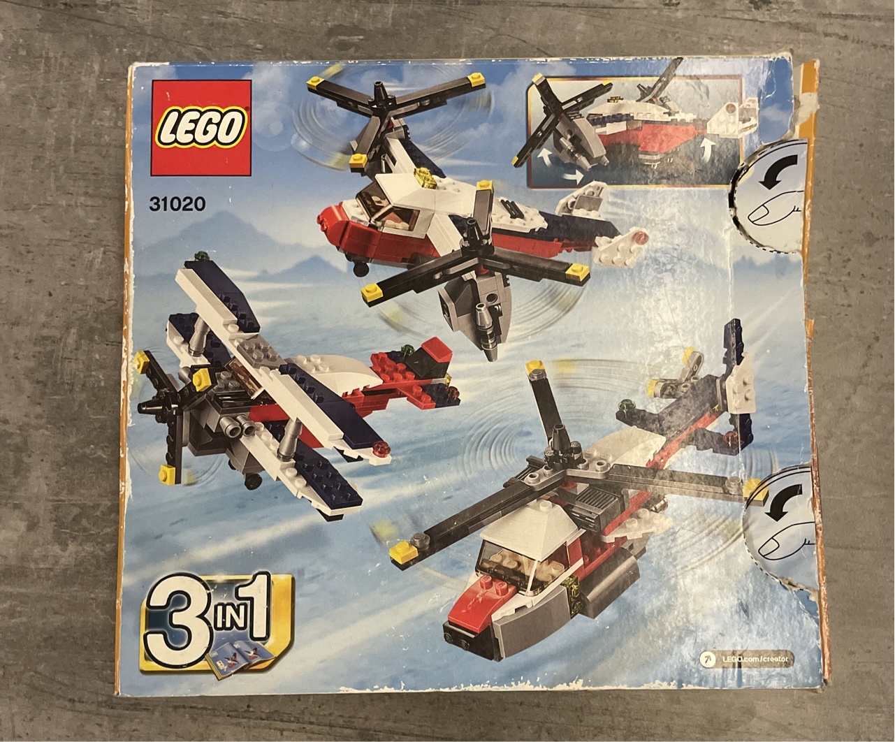 Lego Creator 3w1 31020 - zestaw 100% kompletny | Pabianice | Kup teraz ...