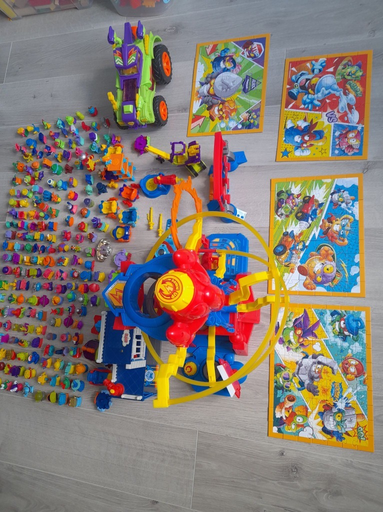 Bardzo duży zestaw Super Zings | Warszawa | Kup teraz na Allegro Lokalnie