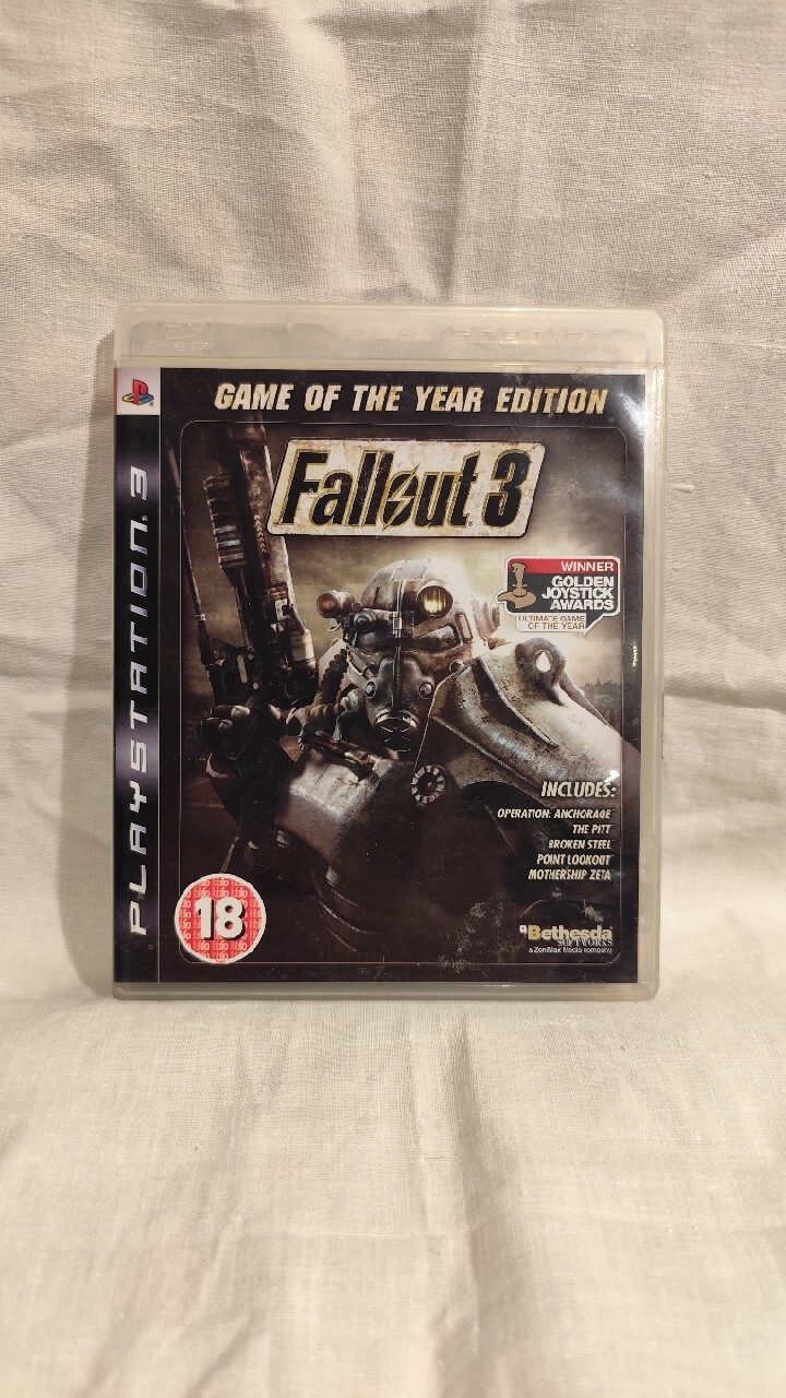 Fallout 3 Game of the Year Edition GOTY Klasyk Unikat Retro | Mszana ...