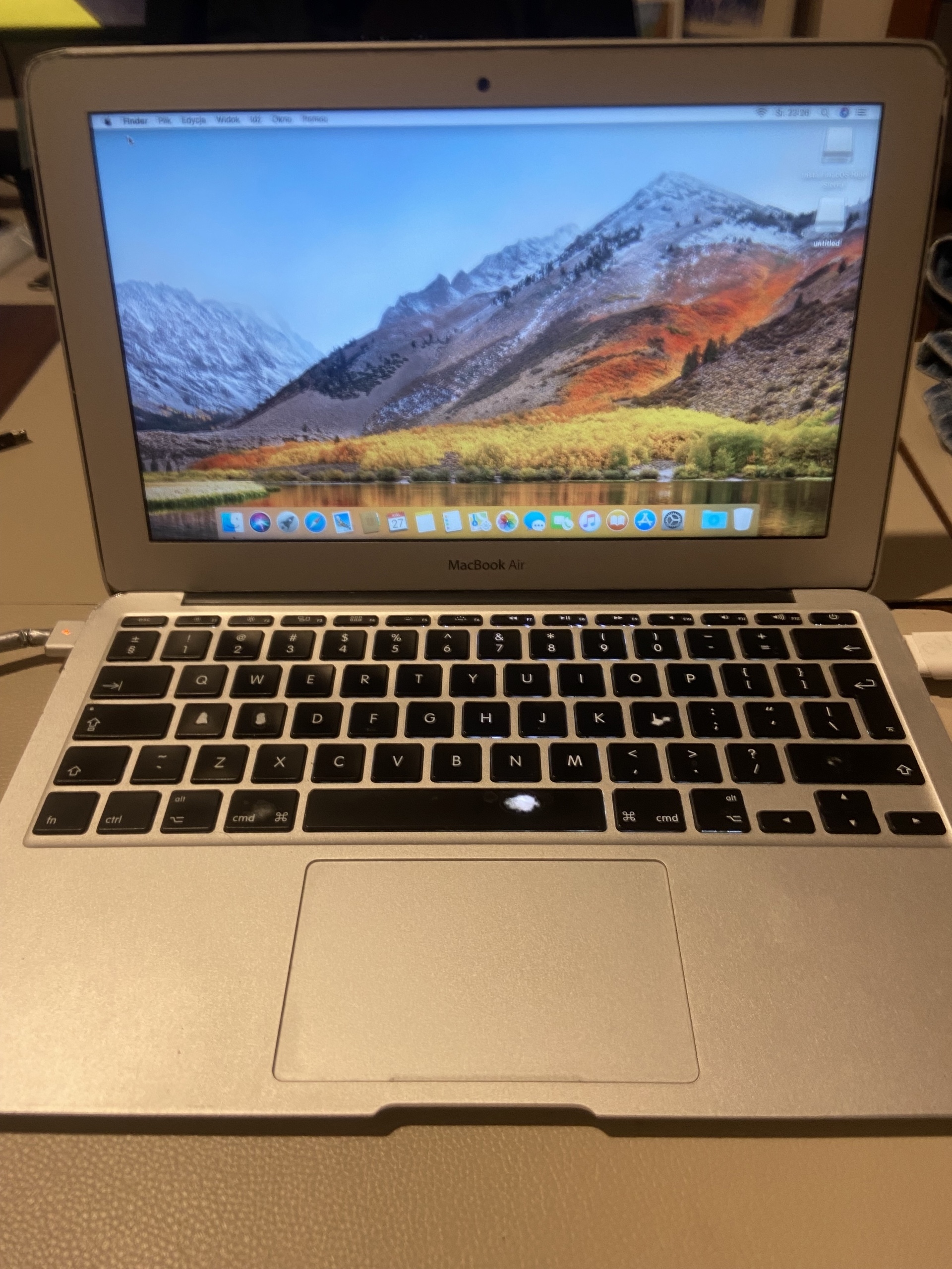MacBook Air A1465 Intel i5 4GB Ram usterka | Elbląg | Kup teraz na ...