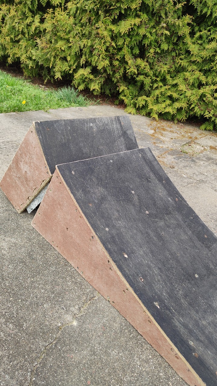 Drewniana składana rampa pod rower BMX, MTB | Poddębice | Kup teraz na ...