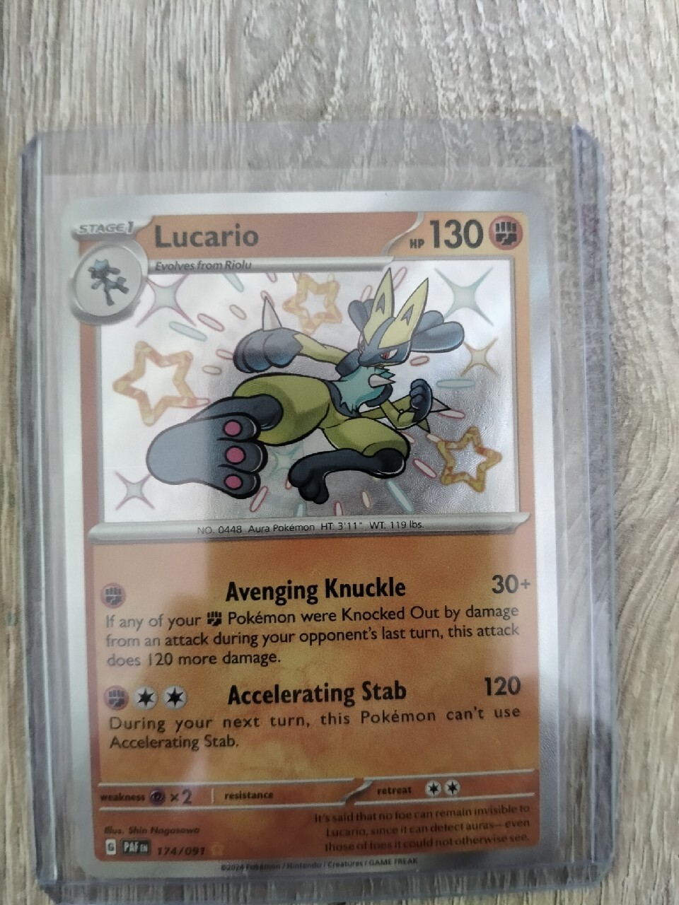 Oryginalna karta Pokemon Lucario PAF 175 | Chrzanów | Kup teraz na Allegro Lokalnie