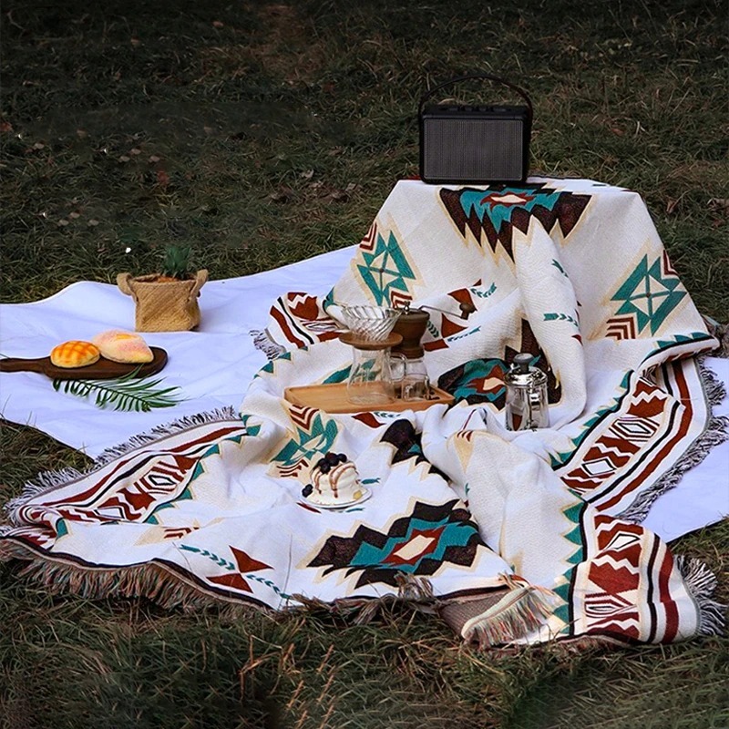 Koc.Narzuta.Pled.Boho. Rustykalny 90x150 | Warszawa | Kup teraz na ...