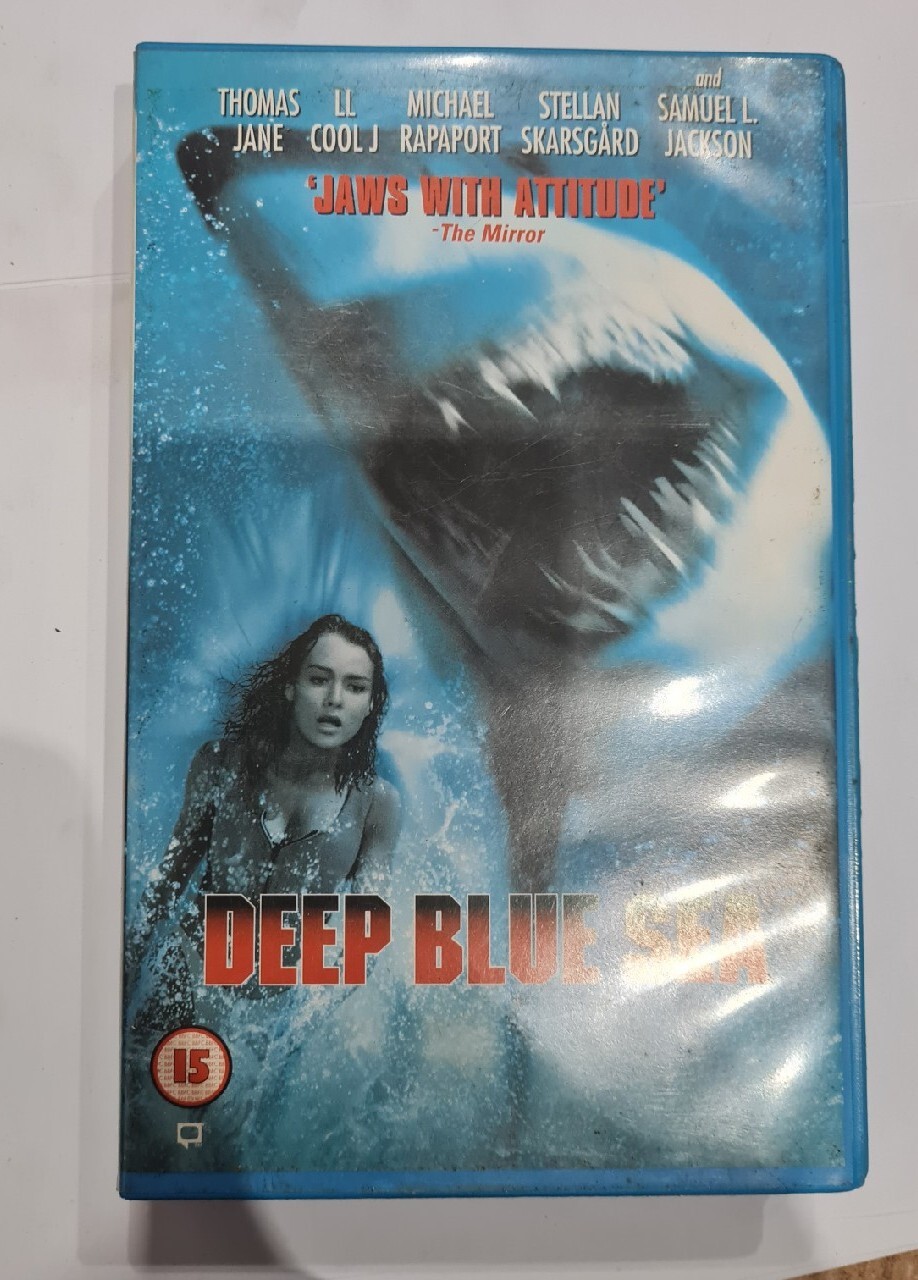 Jaws Deep blue sea vhs | Radoszyce | Licytacja na Allegro Lokalnie