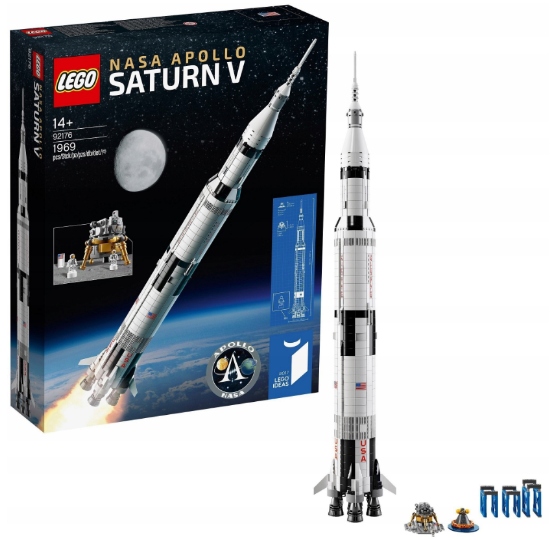 LEGO Rakieta kosmiczna NASA Apollo Saturn V 92176 | Wrocław | Kup teraz ...