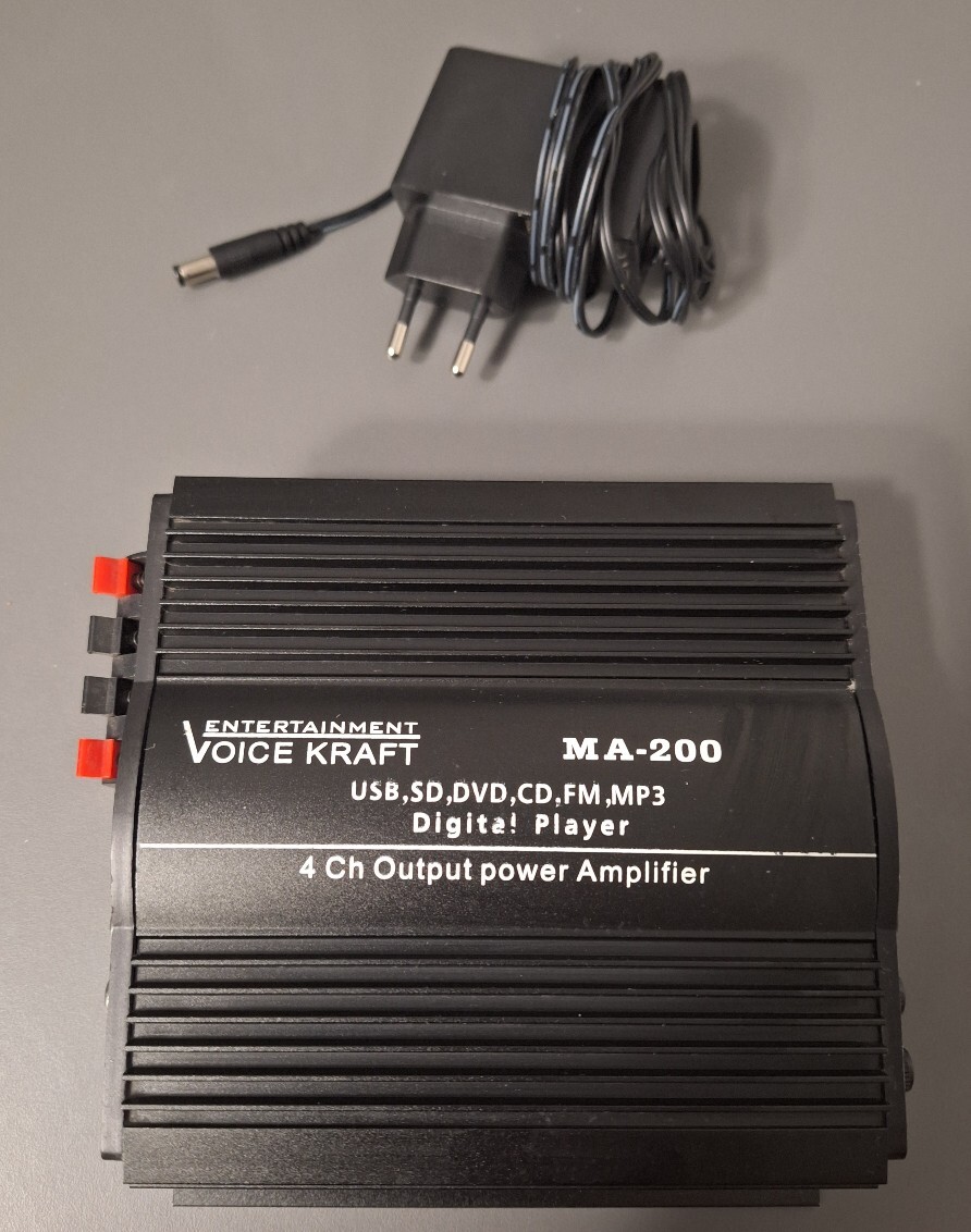WZMACNIACZ 4 KANAŁY Voice Kraft MA200 | Pińczów | Kup teraz na Allegro Lokalnie