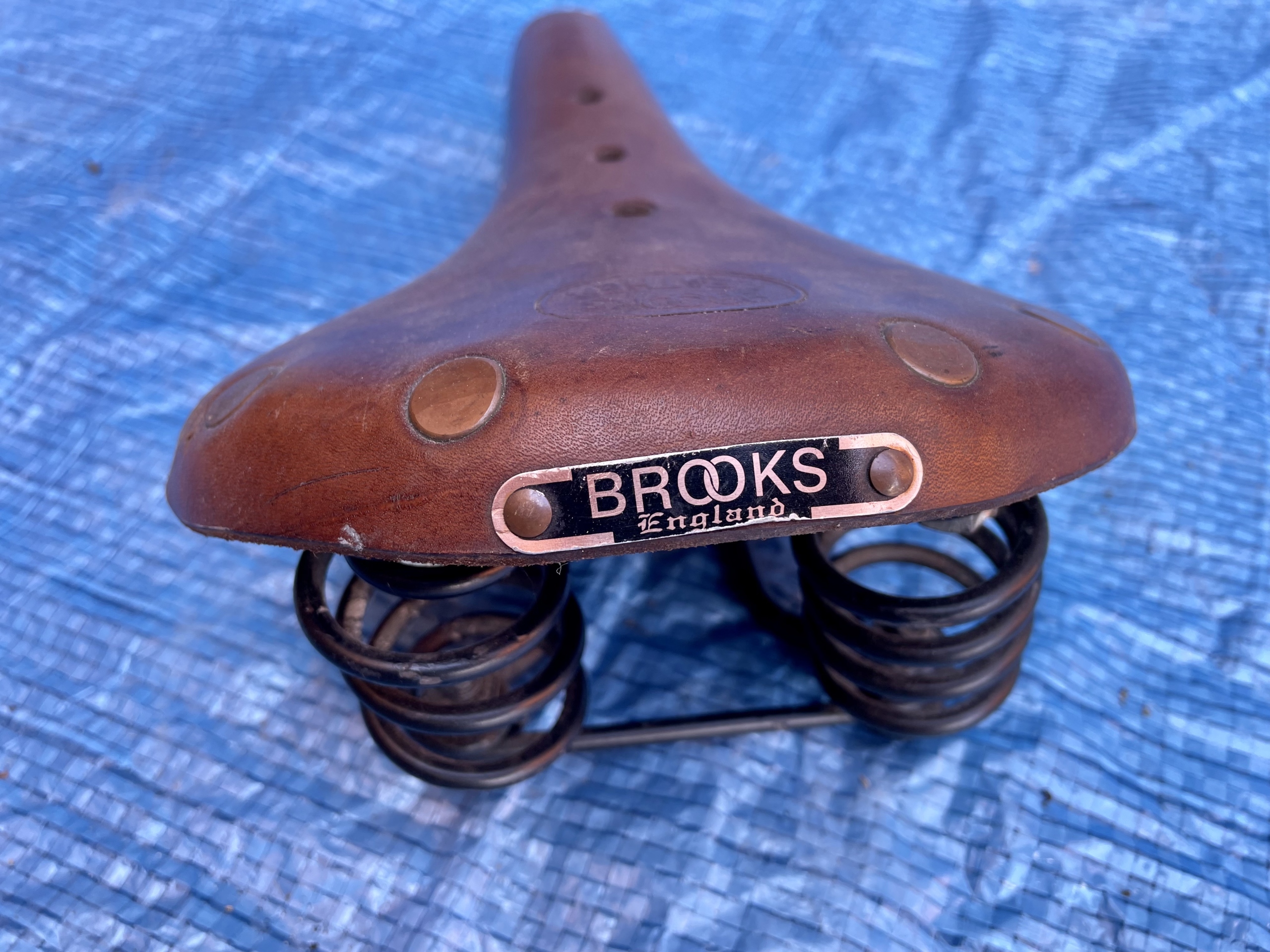 Stare Siodełko rowerowe BROOKS Conquest | Pelplin | Kup teraz na ...