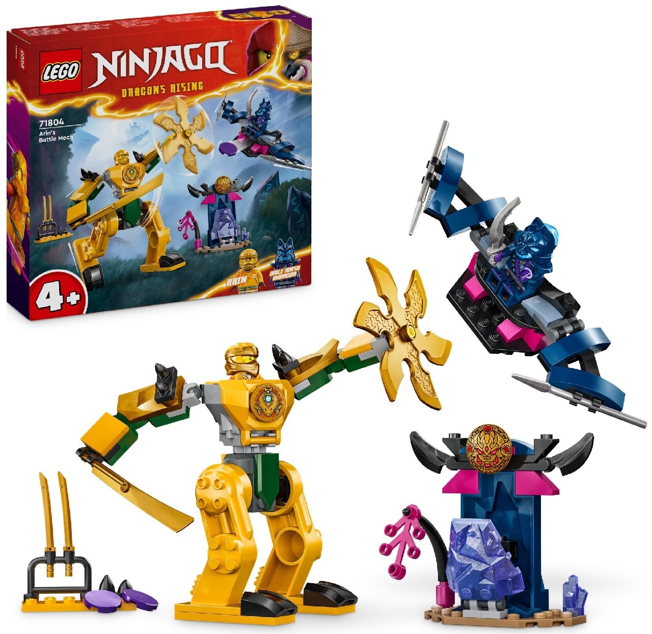 LEGO 71804 NINJAGO Mech bojowy Arina | Szczecin | Kup teraz na Allegro ...