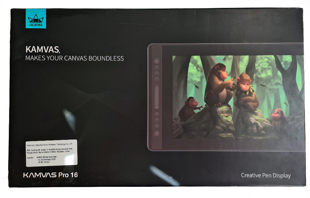 Tablet Graficzny Huion Kamvas Pro 16 LCD Full HD | Brwinów | Kup teraz ...