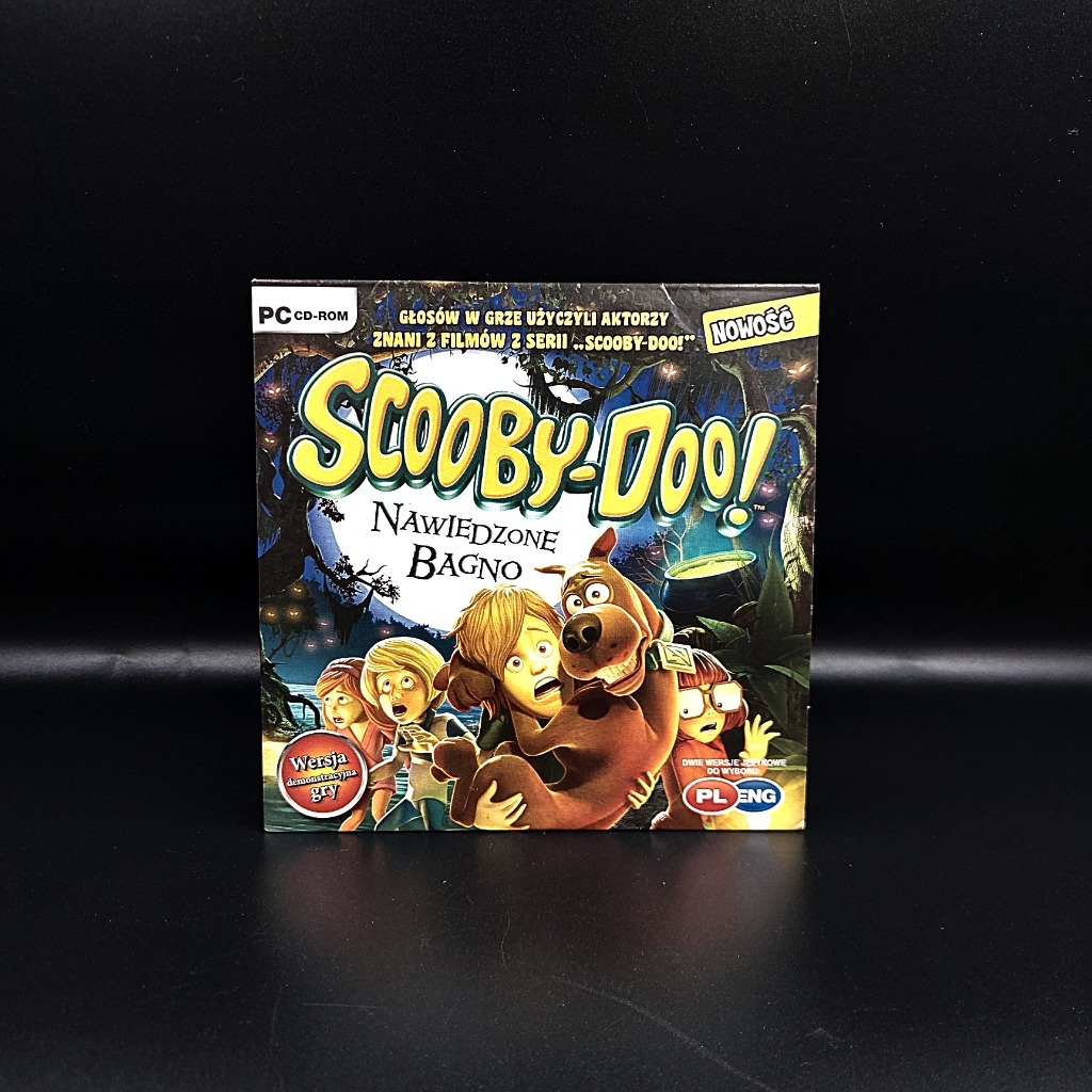 Scooby-Doo! Nawiedzone Bagno pc box dvd cd rom pudełko gra gry game ...