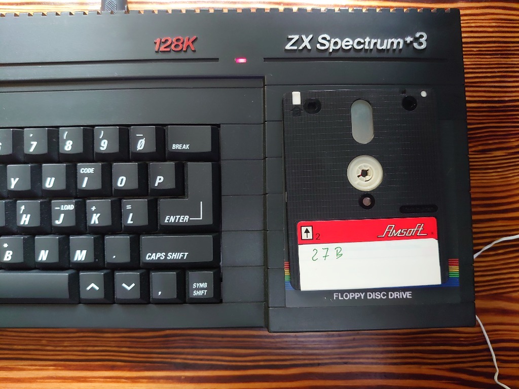 ZX SPECTRUM 128 K + 3 DYSKIETKA GRY | Łódź | Kup teraz na Allegro Lokalnie